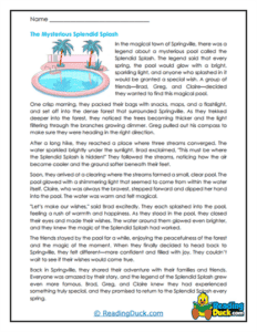 Blend Reading Passage Worksheets | Phonics Reading | Reading Duck.com