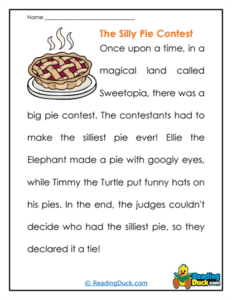 ie Reading Passages Worksheets | Vowel Teams | Reading Duck.com