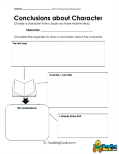 Drawing Conclusions Worksheets | Reading Duck.com