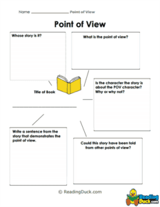 Point of View Worksheets | Reading Skills | Reading Duck.com