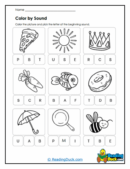 Toddlers Worksheets | Fine Motor Series | Reading Duck.com