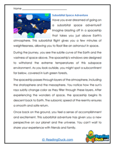 Prefix Reading Passages Worksheets | Reading Duck.com