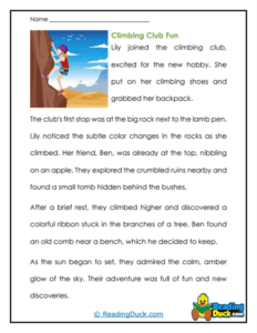 Silent Letter Reading Passages Worksheets | Reading Duck.com