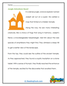 Silent Letter Reading Passages Worksheets | Reading Duck.com