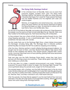 Fl- Blends Reading Passages | Reading Duck.com