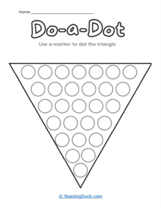 Dot Marker Printables | Fine Motor Series | Reading Duck.com