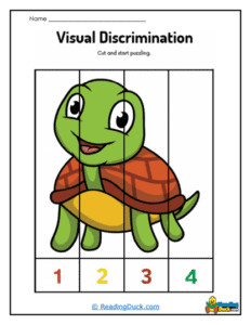 Visual Discrimination Worksheets
