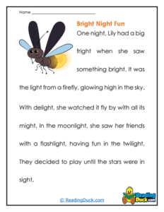 -igh Suffix Reading Passages Worksheets | Reading Duck.com