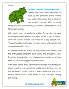 Long E Reading Passages Worksheets | Reading Duck.com