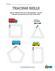 Fine Motor Worksheets | Pre-Writing Series | Reading Duck.com