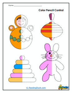 Fine Motor Worksheets | Pre-Writing Series | Reading Duck.com