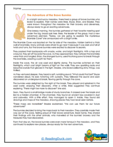 Br- Blends Reading Passages Worksheets | Reading Duck.com
