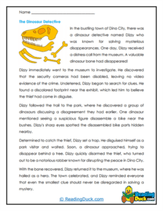 Dis- Prefix Reading Passages Worksheets | Reading Duck.com