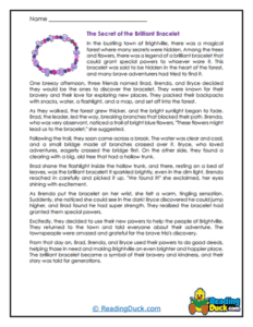 Br- Blends Reading Passages Worksheets | Reading Duck.com