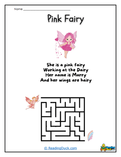 Nursery Rhyme Worksheets | Language Arts | Reading Duck.com