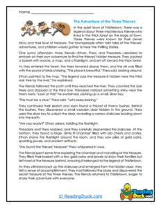 Th- Digraph Reading Passages Worksheets | Reading Duck.com