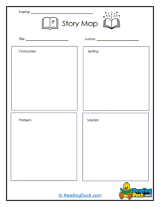 Story Maps | Graphic Organizer Series | Reading Duck.com