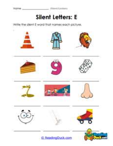 Silent Letters Worksheets | Phonics Skills | Reading Duck.com