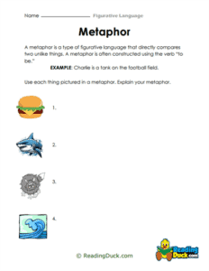 Figurative Language Worksheets
