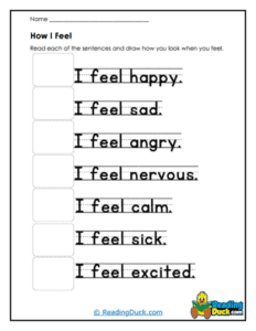 Draw What You Read Worksheets | Fine Motor Series | Reading Duck.com