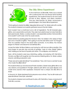 Sl- Blends Reading Passages Worksheets | Reading Duck.com