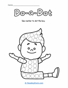 Dot Marker Printables | Fine Motor Series | Reading Duck.com