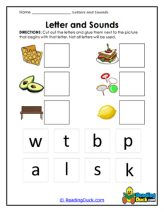 Letters and Sounds Worksheets | Phonics Skills | Reading Duck.com
