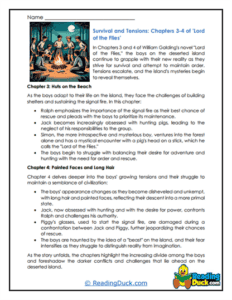 Literature Worksheets