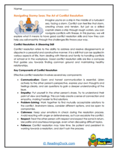 Life Skills Worksheets | Reading Duck.com