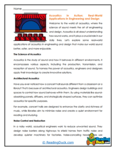 Sound Worksheets