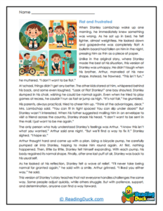 Flat Stanley Worksheets | by Jeff Brown | Reading Duck.com