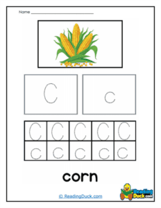 Letter C Worksheets
