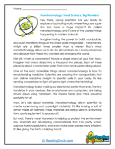 Technical Reading Worksheets | Nonfiction Genre | Reading Duck.com