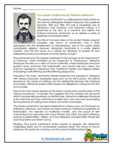 Philosophy Reading Worksheets | Reading Duck.com