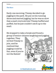 Grade 1 Reading Comprehension Worksheets | Reading Duck.com