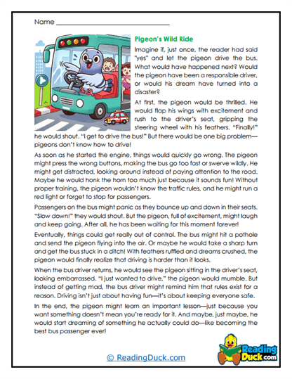 Don't Let the Pigeon Drive the Bus Worksheets | by Mo Willems