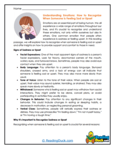 Social Awareness Worksheets