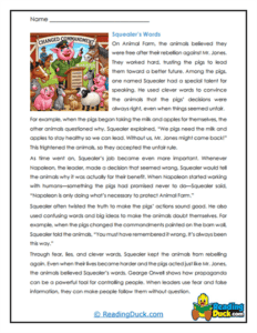 Animal Farm Worksheets