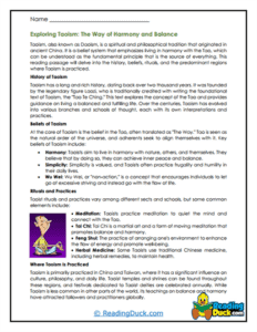 World Religions Worksheets | Reading Duck.com