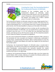 Understanding Number Theory Worksheets | Printable PDFs