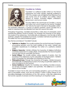 Philosophy Reading Worksheets | Reading Duck.com