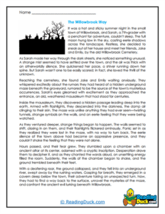 Mystery and Thriller Worksheets | Fiction Genre | Reading Duck.com