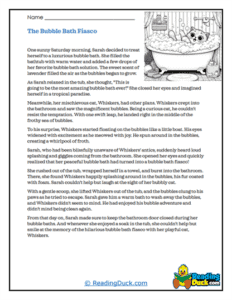 Grade 3 Reading Comprehension Worksheets | Reading Duck.com